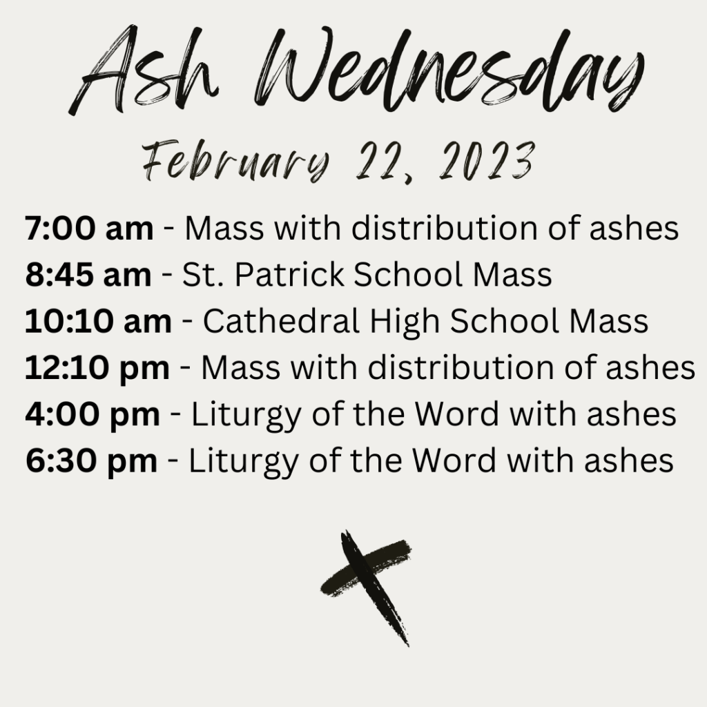Blessed-Ash-Wednesday-Lenten-Season - Saint Patrick Catedral