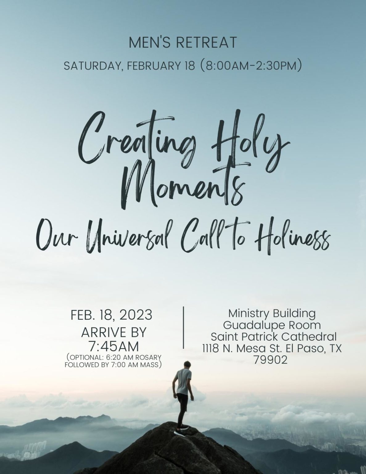 Holy Moments Retreat - Saint Patrick Catedral